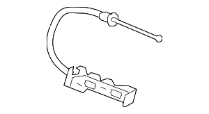 2013-2017 Nissan Hood Safety Catch 65603-3JA5A | Parts for Nissans