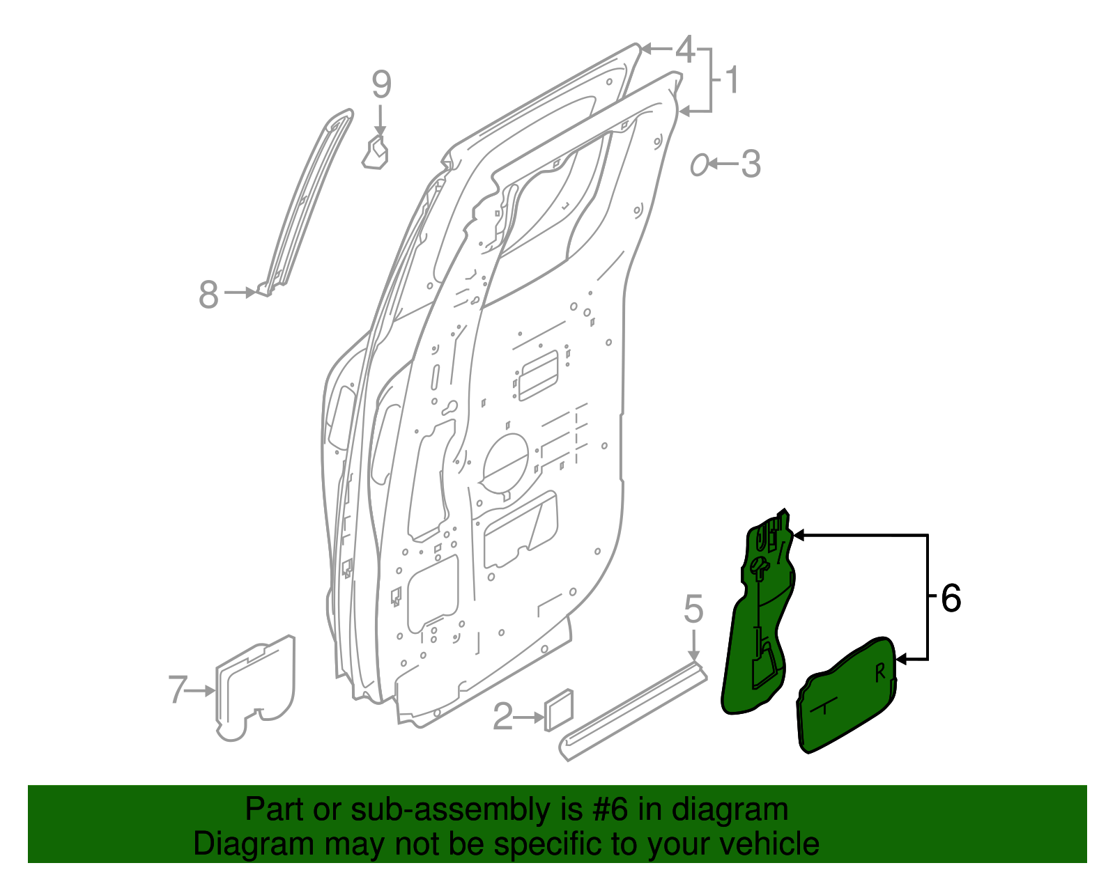 2018-2024 Nissan Water Shield 82860-EZ10A | Bill Kay Nissan Parts