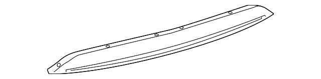 OEM 2012-2015 Scion iQ Bumper Guard Part # 52453-74010 | Modern Toyota ...