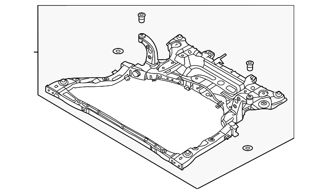 2021-2025 Hyundai Elantra Cross-Member 62405-AA100 | OEM Parts Online