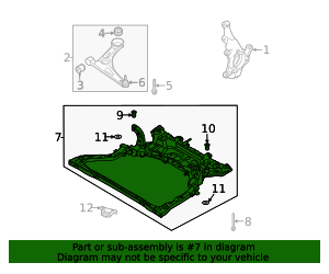 2021-2025 Hyundai Elantra Cross-Member 62405-AA100 | OEM Parts Online