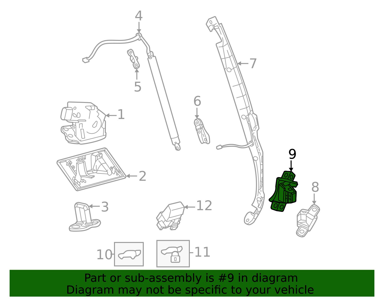 67294-60040 - High-Quality Cushion for 2024-2025 Toyota Land Cruiser ...