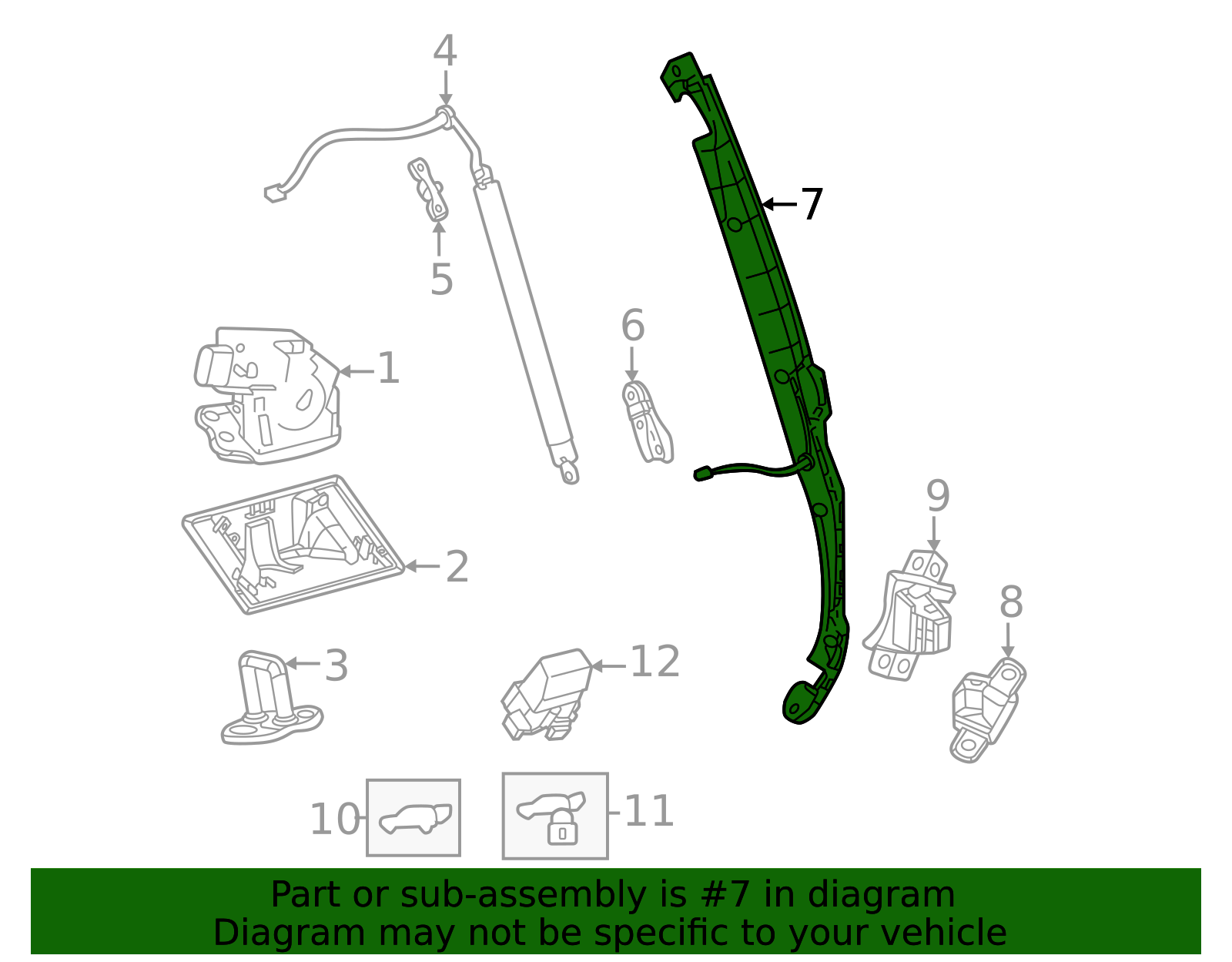84280-60210 - High-Quality Pinch Sensor for 2024-2025 Toyota Land Cruiser | AutoNation Parts