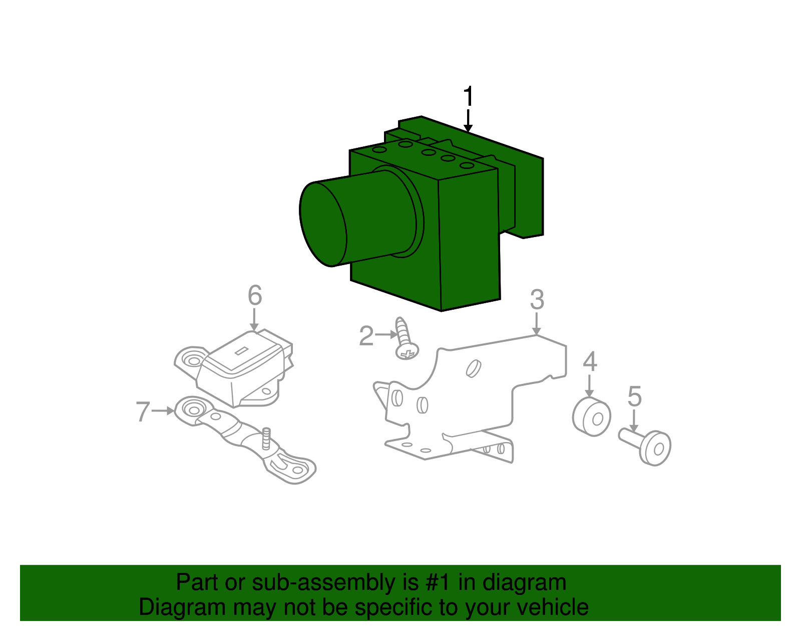 2006-2008 Hyundai Azera Modulator 58920-3L101 | QuirkParts