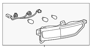 42663538 - Combo Lamp Assembly 2017-2021 Chevrolet Bolt EV | GM ...