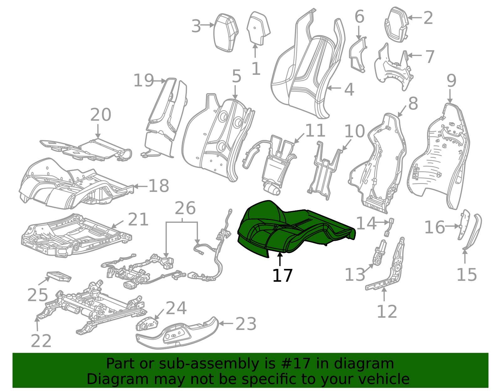 84934768 - Cushion Cover | Partners Chevy