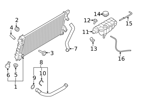 Hoses & Pipes for 2016 Ford F-150 | Group 1 Auto Parts