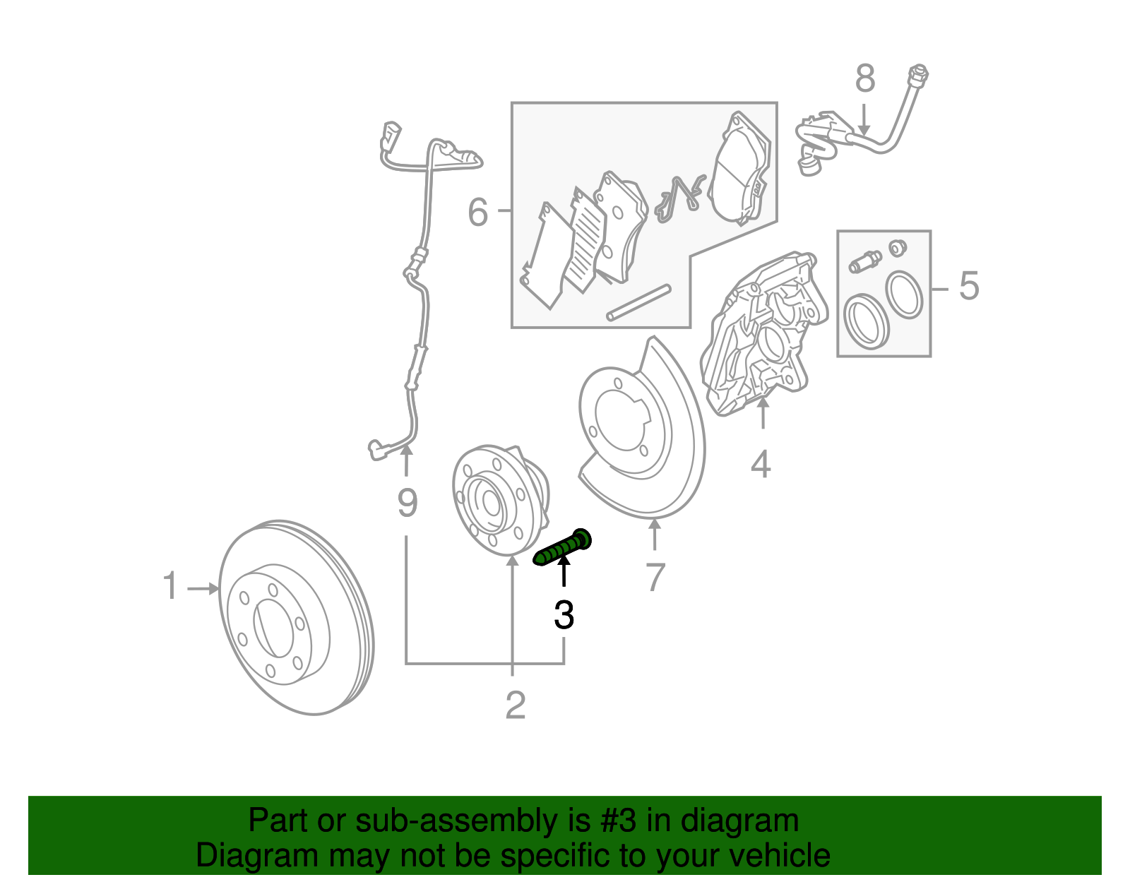2009-2022 GM Wheel Lug Stud 9599302 GM | GMPartsDirect.com