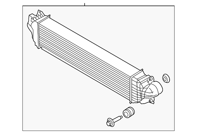 2013-2019 Ford | Inter-Cooler | DG9Z-6K775-C | Walls' Ford Parts