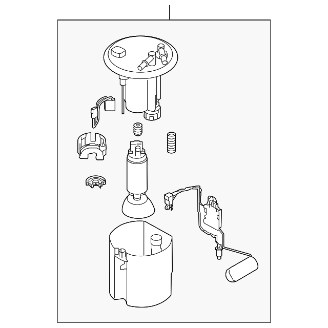 2008-2010 Subaru Forester Fuel Pump Assembly 42021SC022 | Subaru Parts ...