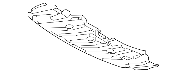 51441-0E101 - Under Cover 2023-2025 Toyota Highlander | Toyota San ...