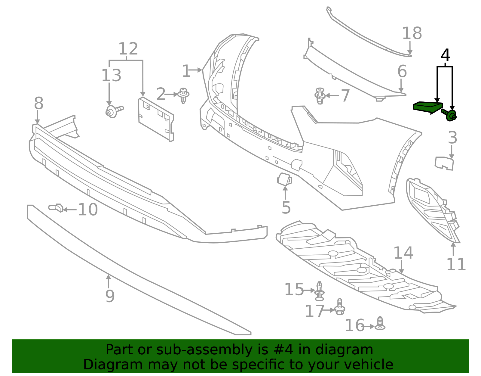 52145-0E100 - Side Support 2020-2024 Toyota Highlander | Longo Toyota Parts