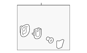 85547846 - 2017-2025 GM - Jet Black Cargo Tie Down Loop | Partners Chevy