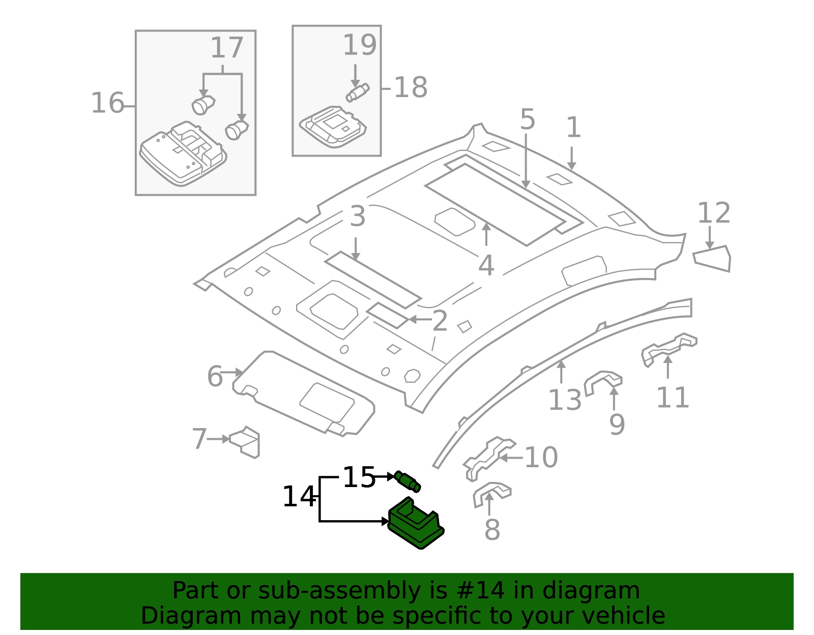 2006-2011 Hyundai Vanity Lamp 92890-3K000 | MotorMotor