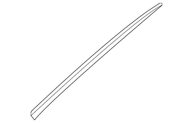 Genuine Outer Molding for 2015-2019 Hyundai Sonata | Part# 86140-C1100 ...