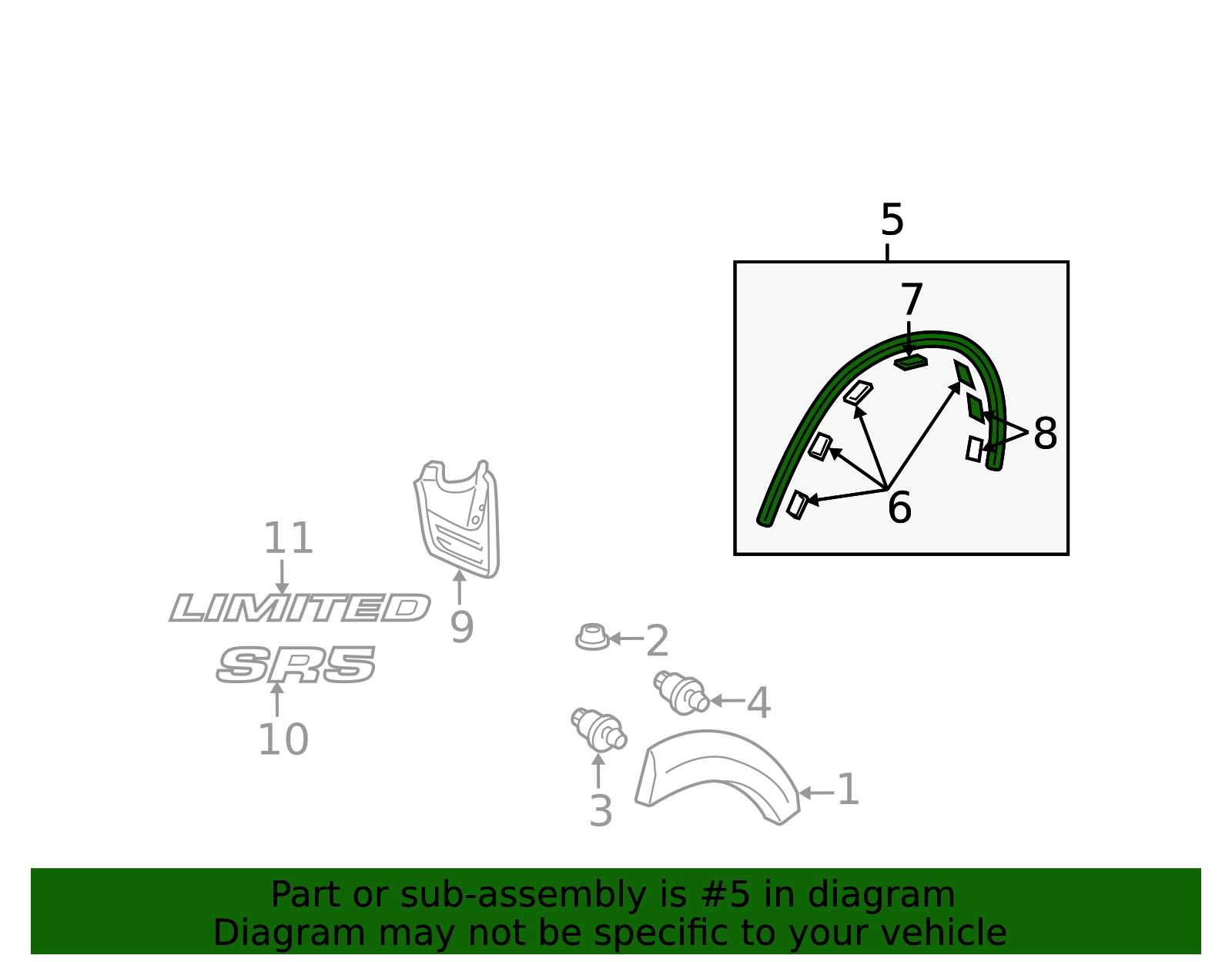 2001-2004 Toyota Sequoia 2001-2004 Toyota Sequoia - Wheel Opening ...