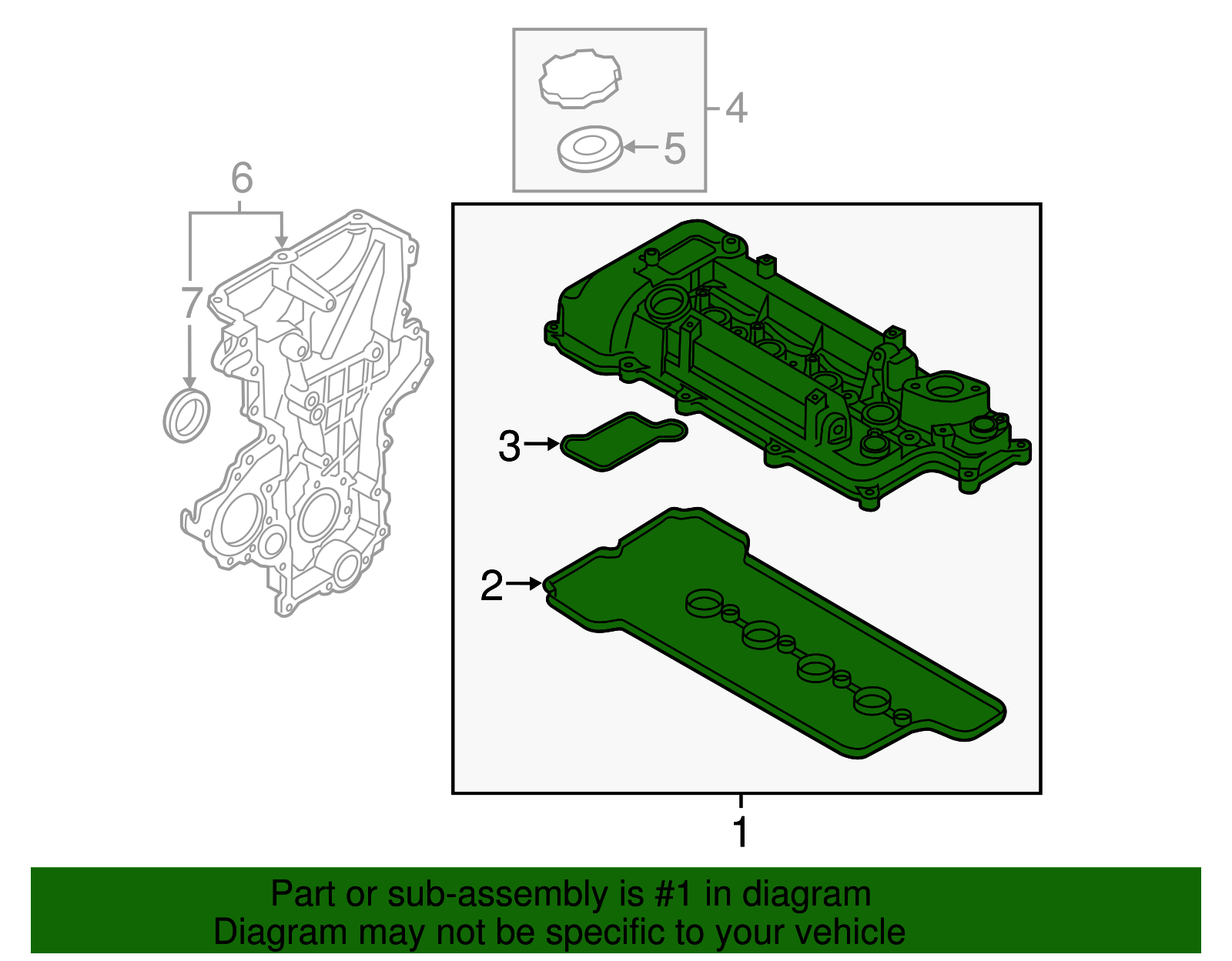 22410-2B612 - Valve Cover 2012-2024 Kia | Kia.Parts Store