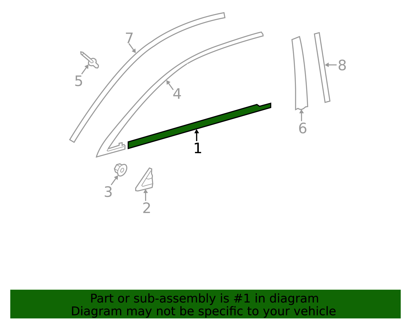 Door Belt Molding - OEM Water Seal & Trim Finish | AutoNation Parts