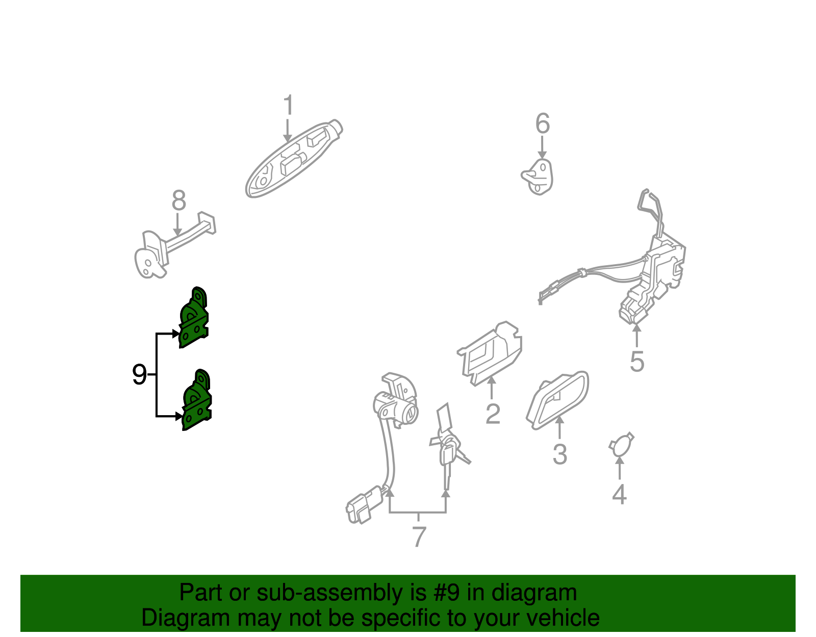 79310-1G000 - Hinge 2006-2011 Kia | Kia.Parts Store