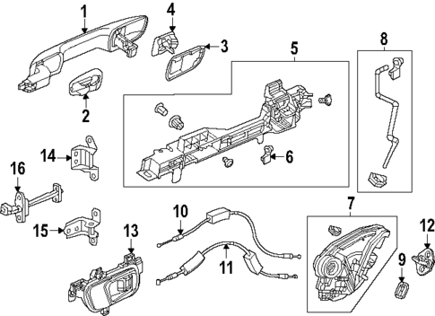 Rear Door for 2025 Honda Civic | Cheaper Honda Parts