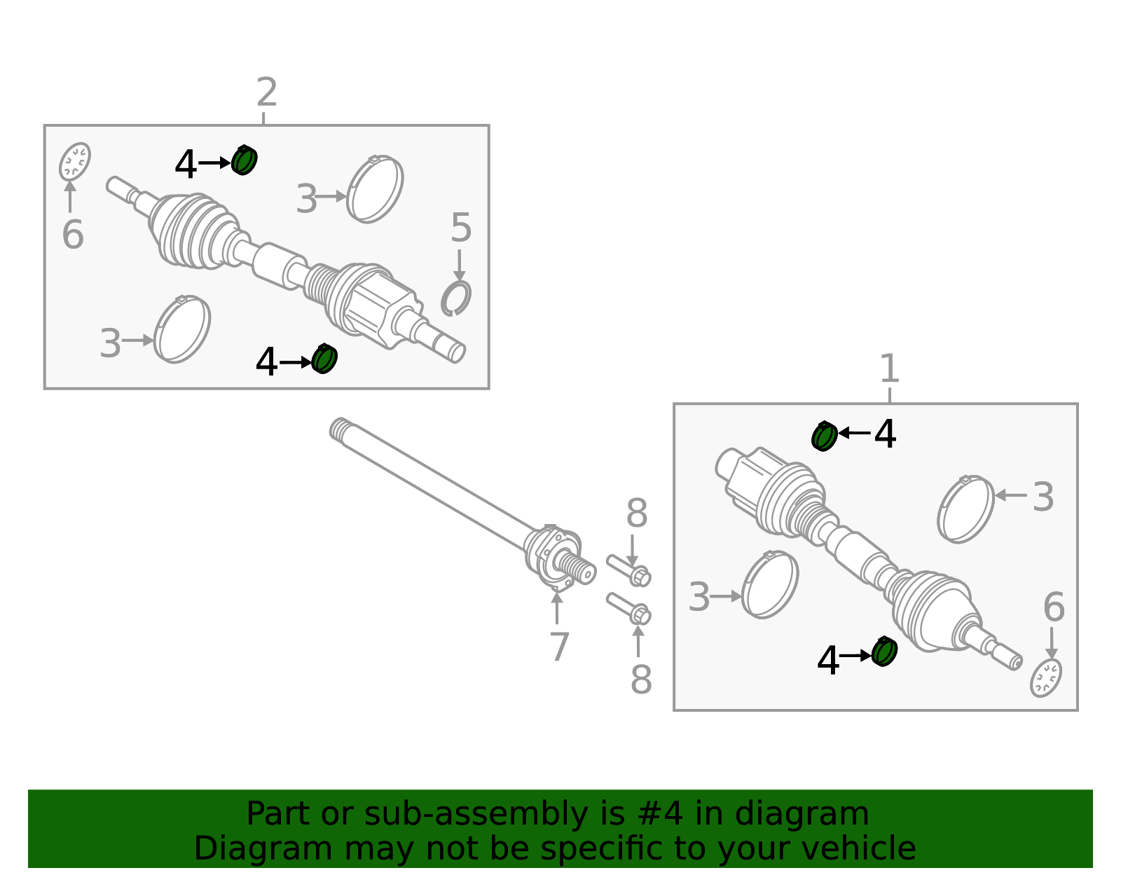 2019-2024 Ford Edge | Axle Assembly Clamp | F2GZ-3B478-B | Walls' Ford ...