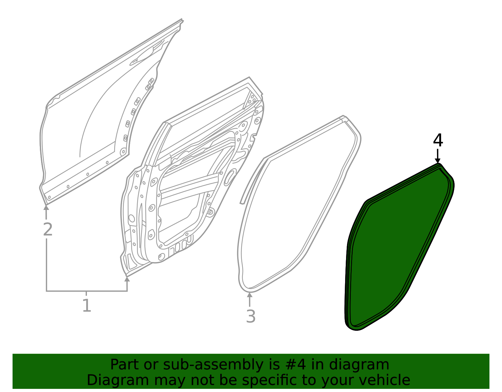 2022-2025 Hyundai Tucson Weather-Strip On Body 83120-CW000 | QuirkParts