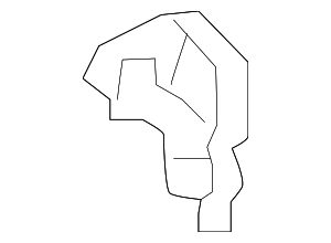 2016-2022 Toyota Front Bracket 53836-47050 | Toyota Parts Center