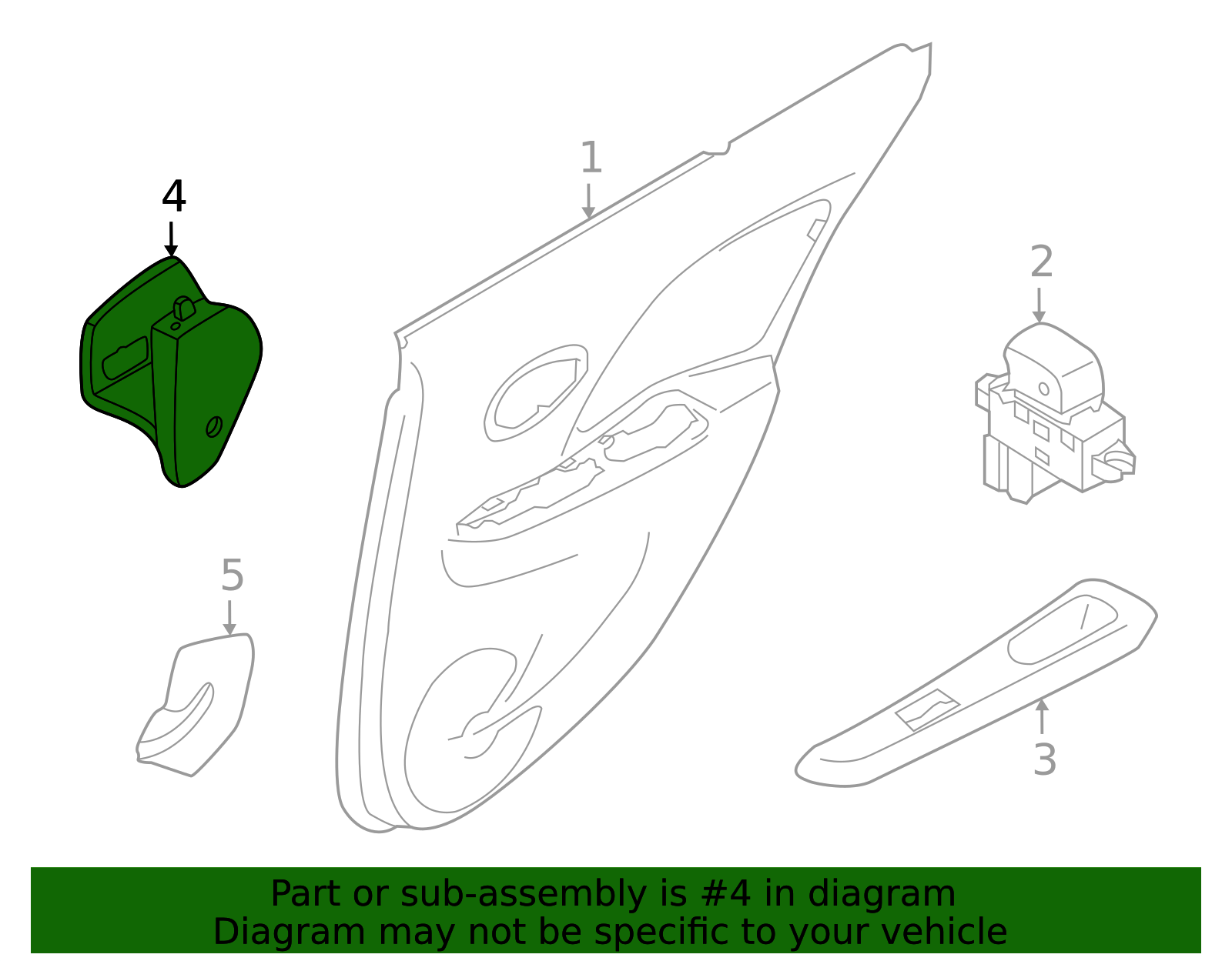 82861-5EF0A - Water Deflector 2020-2025 Nissan Versa | Official Nissan ...