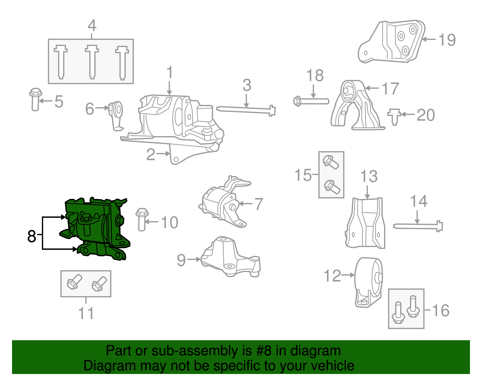 68383373AA - Flow Control Valve | Mopar Parts Canada
