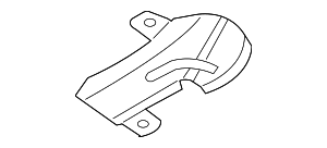 2008-2017 Audi Exhaust Heat Shield 06E-253-244-E | Audi USA Parts