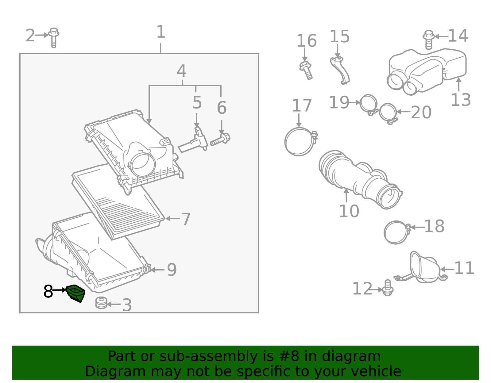 2010-2014 Toyota FJ Cruiser Valve 17743-50010 | OEM Parts Online