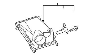 2010-2022 Toyota Upper Cover 17705-31381 | Toyota Parts Center