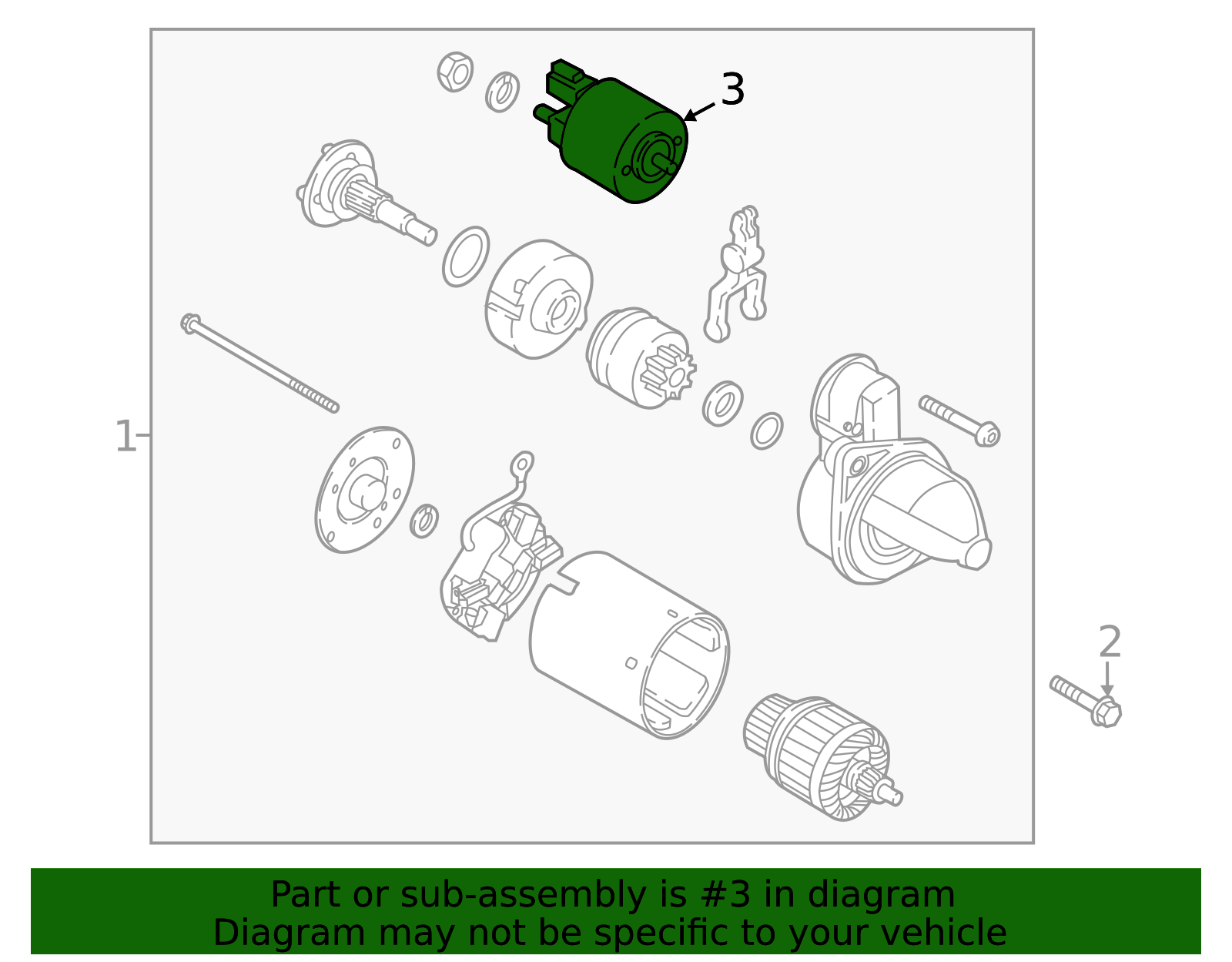 36120-2J301 - High-Quality Starter Solenoid for 2021-2023 Hyundai ...