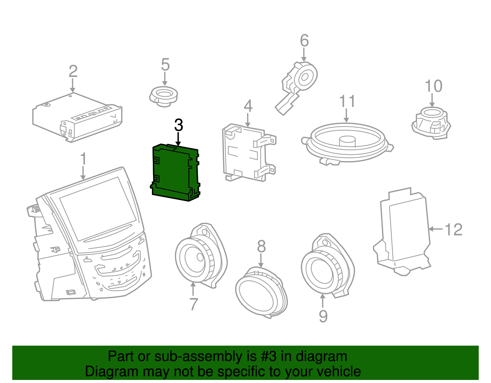 13506456 - Radio Control Unit | Partners Chevy