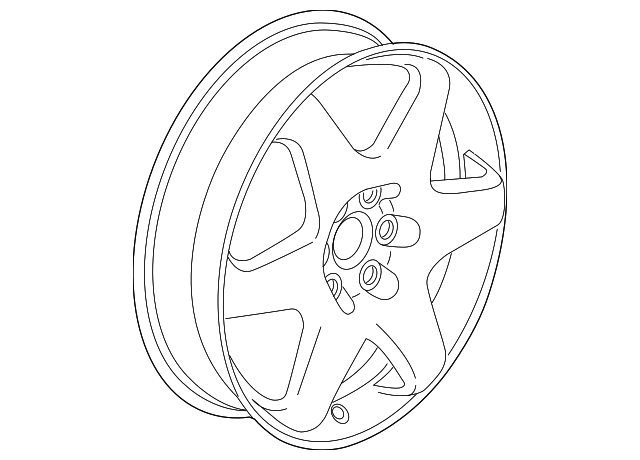 2021-2022 GM 18x8.5 Aluminum Wheel 84391150 | Capital Chevy Parts