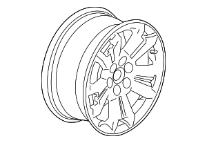 2019-2020 GM Wheel, Alloy 84098438 | Capital Chevy Parts