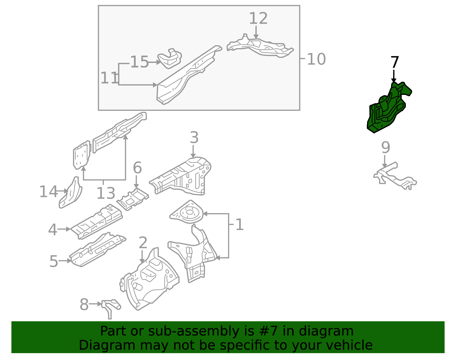 64838-3Z800 - Splash Shield Official Nissan Parts Store