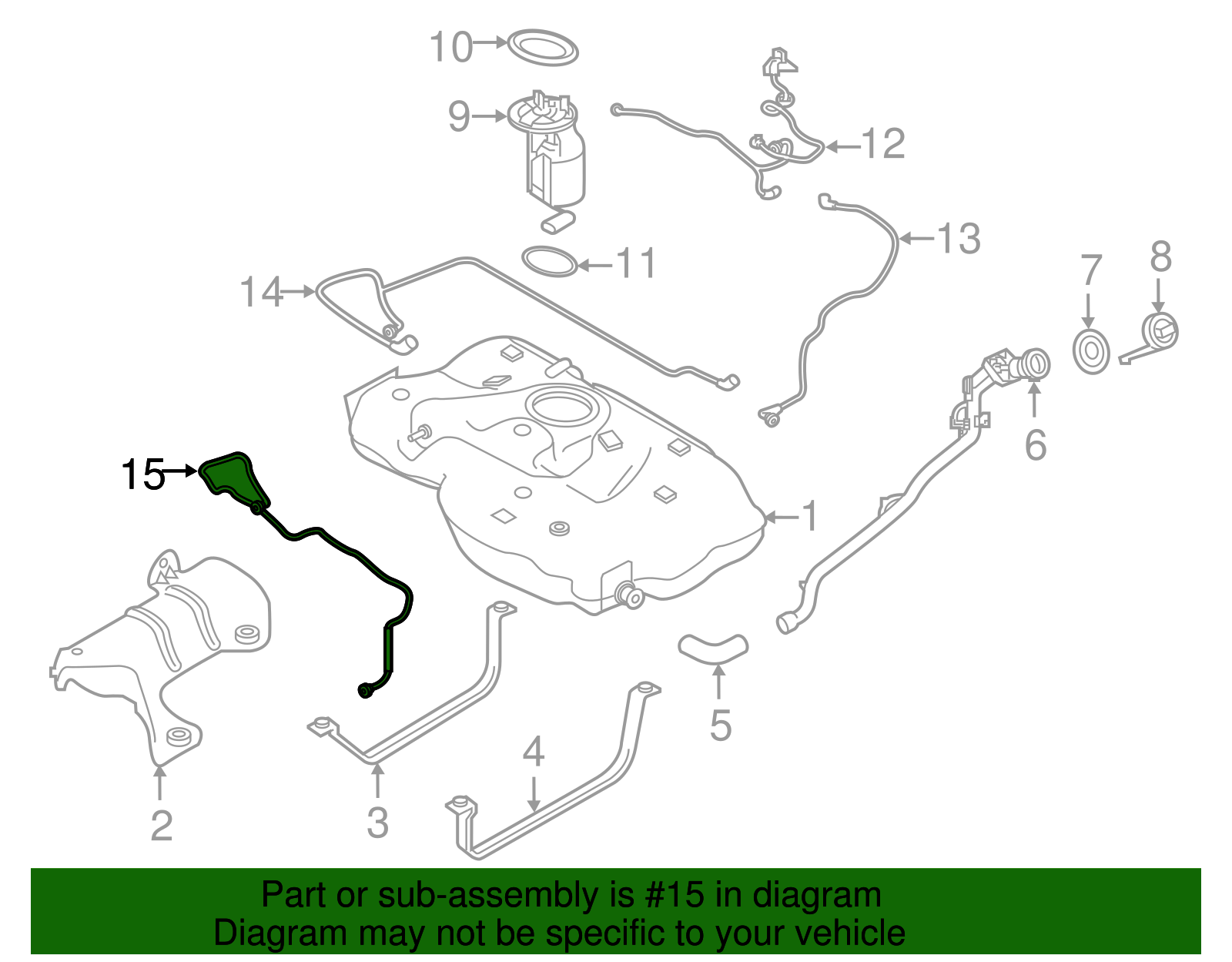 2017-2019 Infiniti QX30 Vent Tube 17331-5DD0A | Infiniti of Nashua