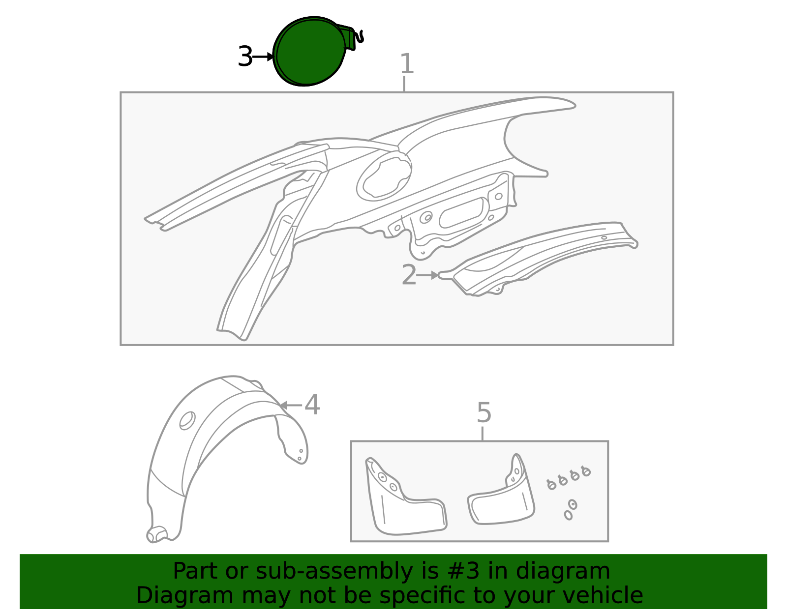 2002-2008 Jaguar X-Type Fuel Door C2S41113 | JaguarParts.com