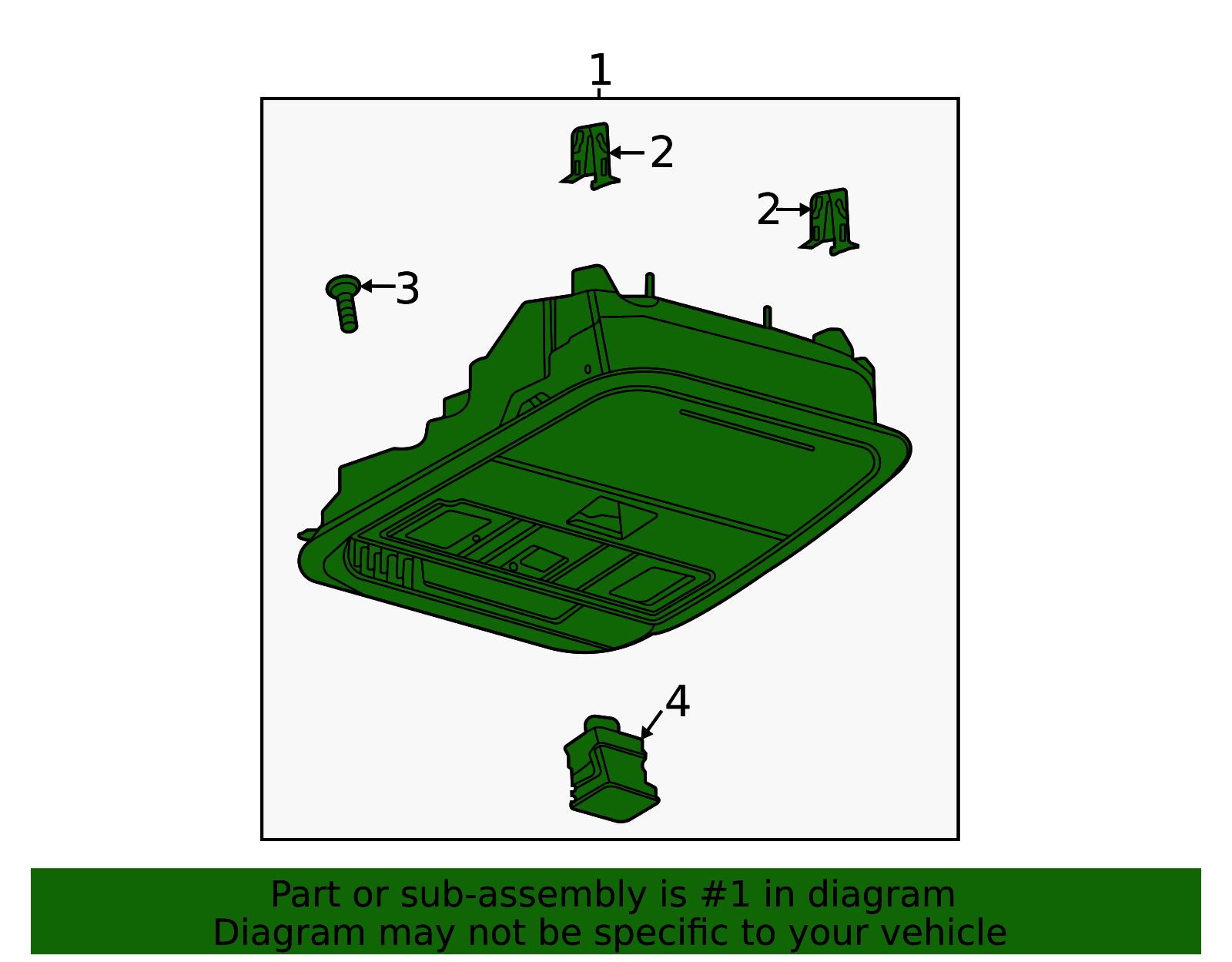 2020-2025 Ford Explorer Console Assembly Overhead LB5Z-78519A70-DAL ...