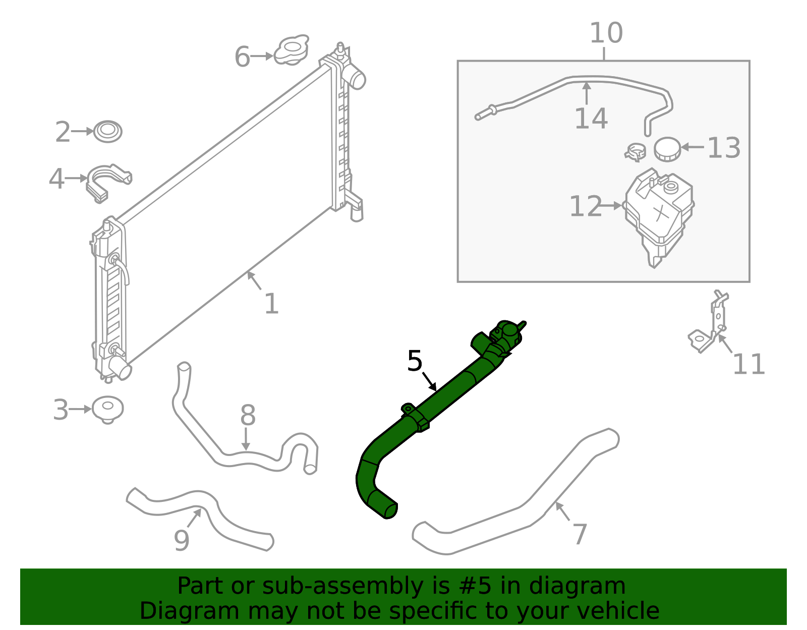 21501-3TA0A - Upper Hose 2013-2018 Nissan Altima | Ziegler Nissan of ...