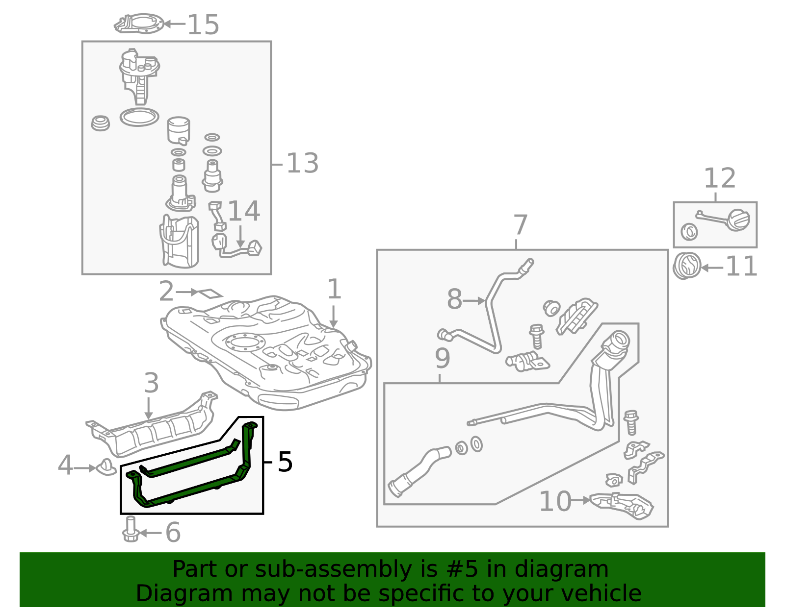 77602-06160 - High-Quality Fuel Tank Strap for 2012-2017 Toyota Camry ...