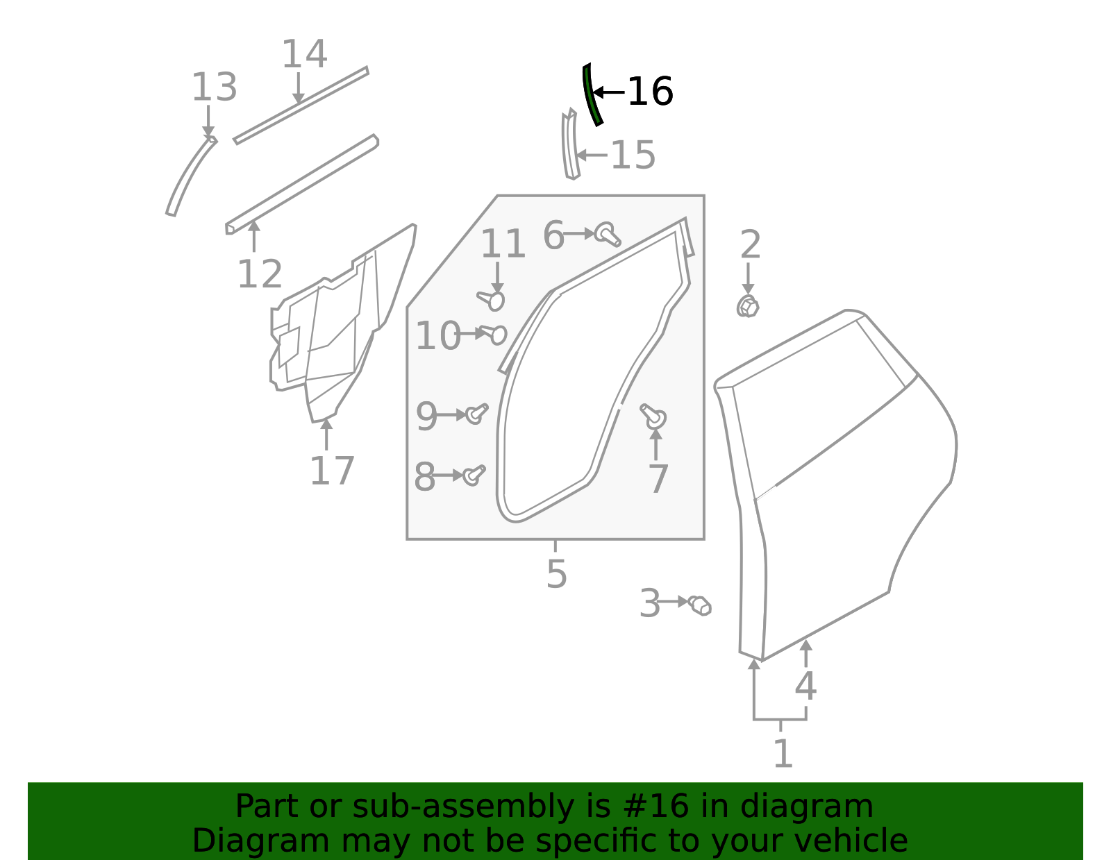 82284-1AA1A - Door Edge Guard Official Nissan Parts Store