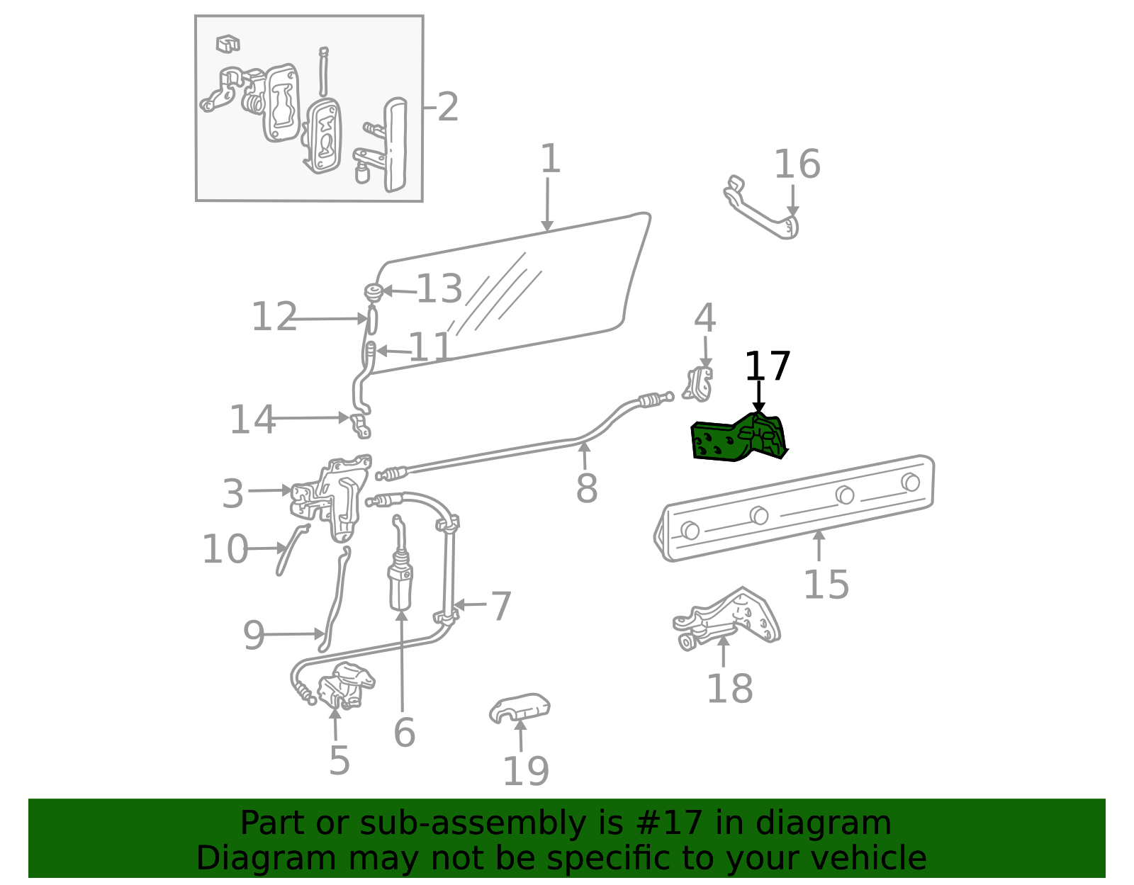 OEM Door Hinge - Secure, Smooth Door Operation | AutoNation Parts