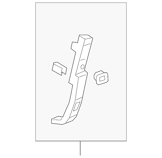 2019-2026 Chevrolet Blazer Outer Reinforced 42485313 GM | GMPartsDirect.com