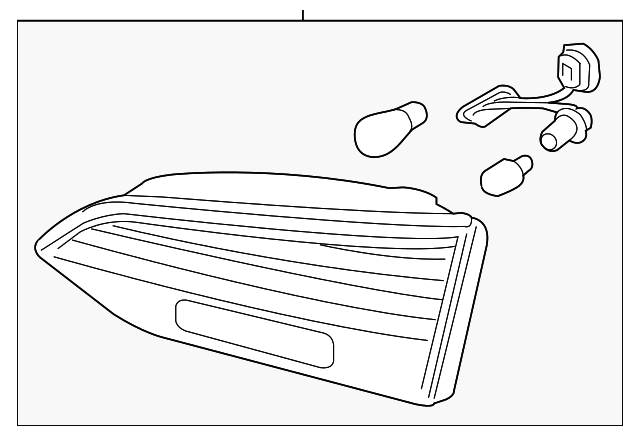 Hyundai - 92406-4Z000 - Tail Lamp Assembly - 2013-2016 Hyundai Santa Fe ...