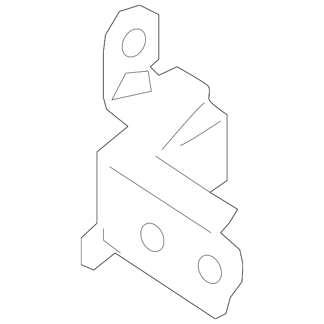 2019-2025 Ford Ranger Upper Hinge AB3Z-2626800-B | Ford OEM Parts Outlet