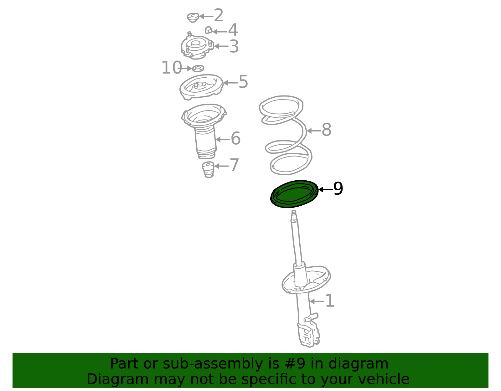 1996-2005 Toyota RAV4 Lower Seat 48158-32030 | MotorMotor