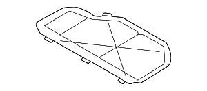 51718150223 - 1995-2001 BMW Splash Shield (51-71-8-150-223) | BMW of ...