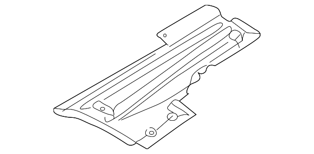 51-71-8-242-719 - Splash Shield - 1999-2001 BMW | BMWPartsHub